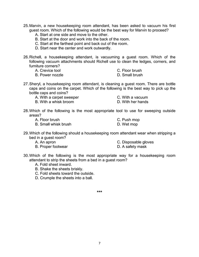 Household Services 7&8 Module | PDF