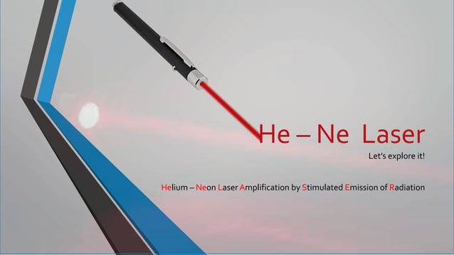 Helium Neon Laser | PPTX
