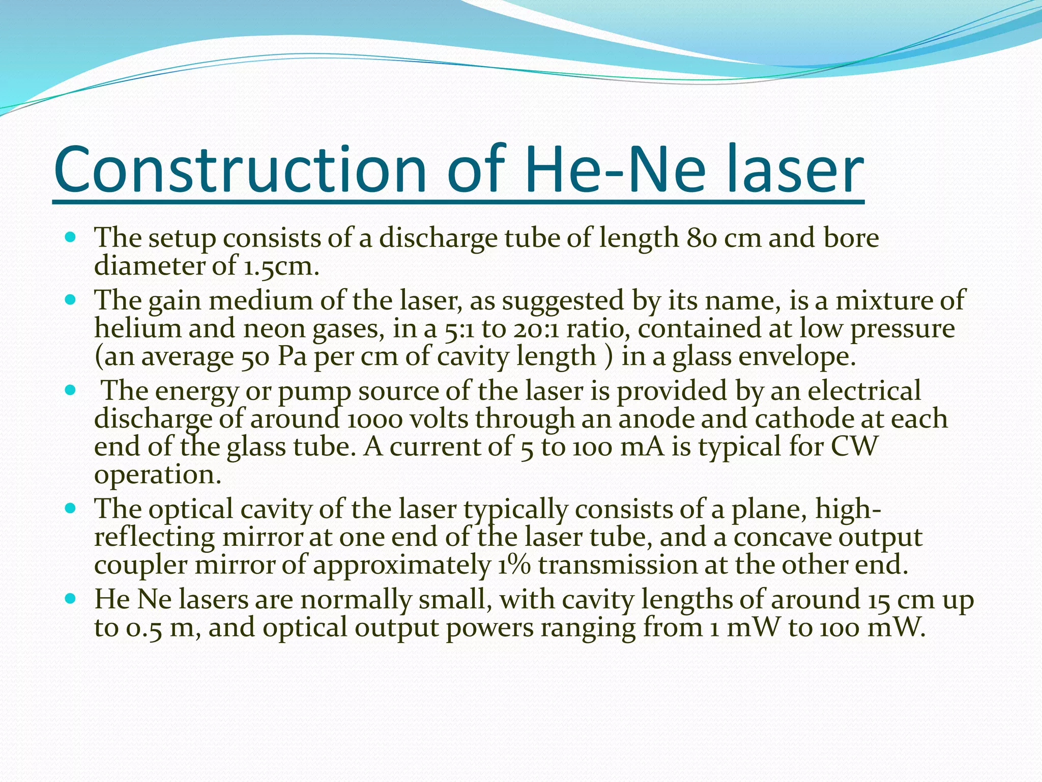 He ne lasers 1 | PPTX