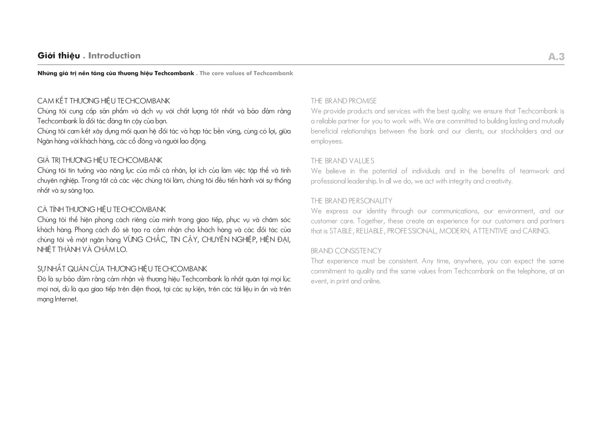 Techcombank - brand identify | PDF