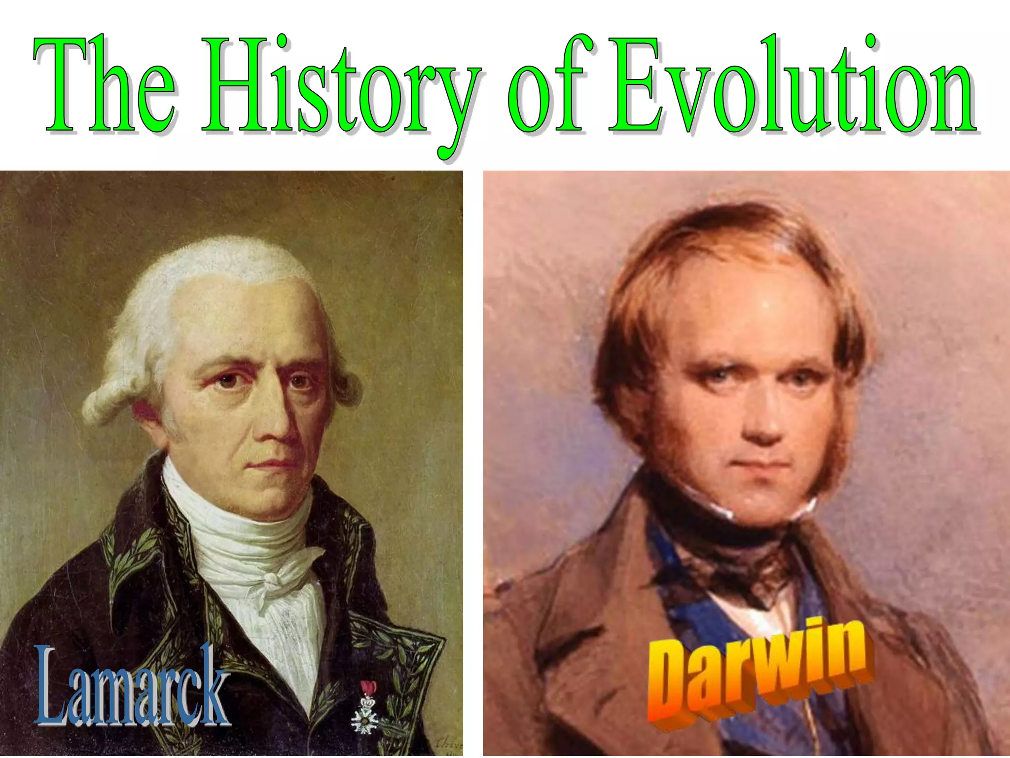 HISTORY OF EVOLUTION | PPT