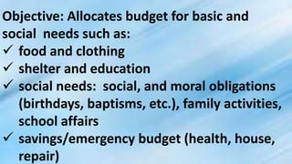 HE # 1.3 Allocates budget for basic & social needs.pptx