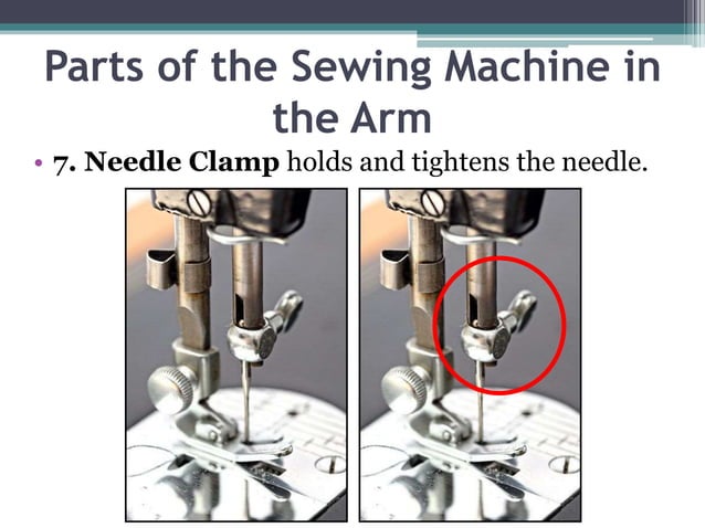 Parts and Function of Sewing Machine | PPTX