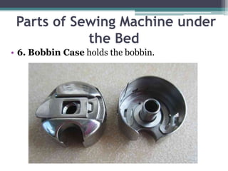 Parts and Function of Sewing Machine | PPTX