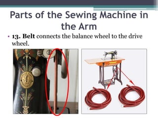 Drive Wheel Sewing Machine