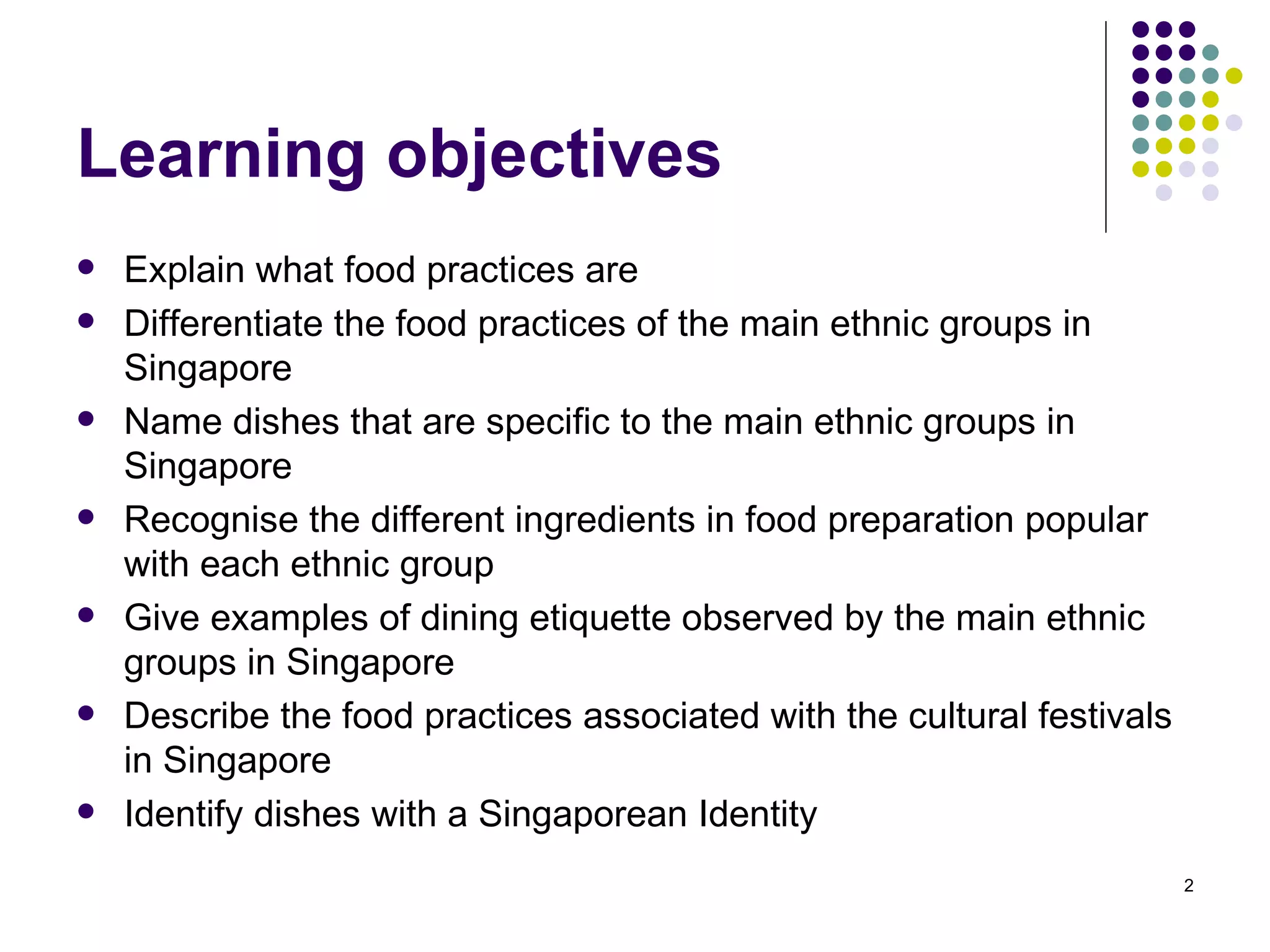 Food & Culture | PPT