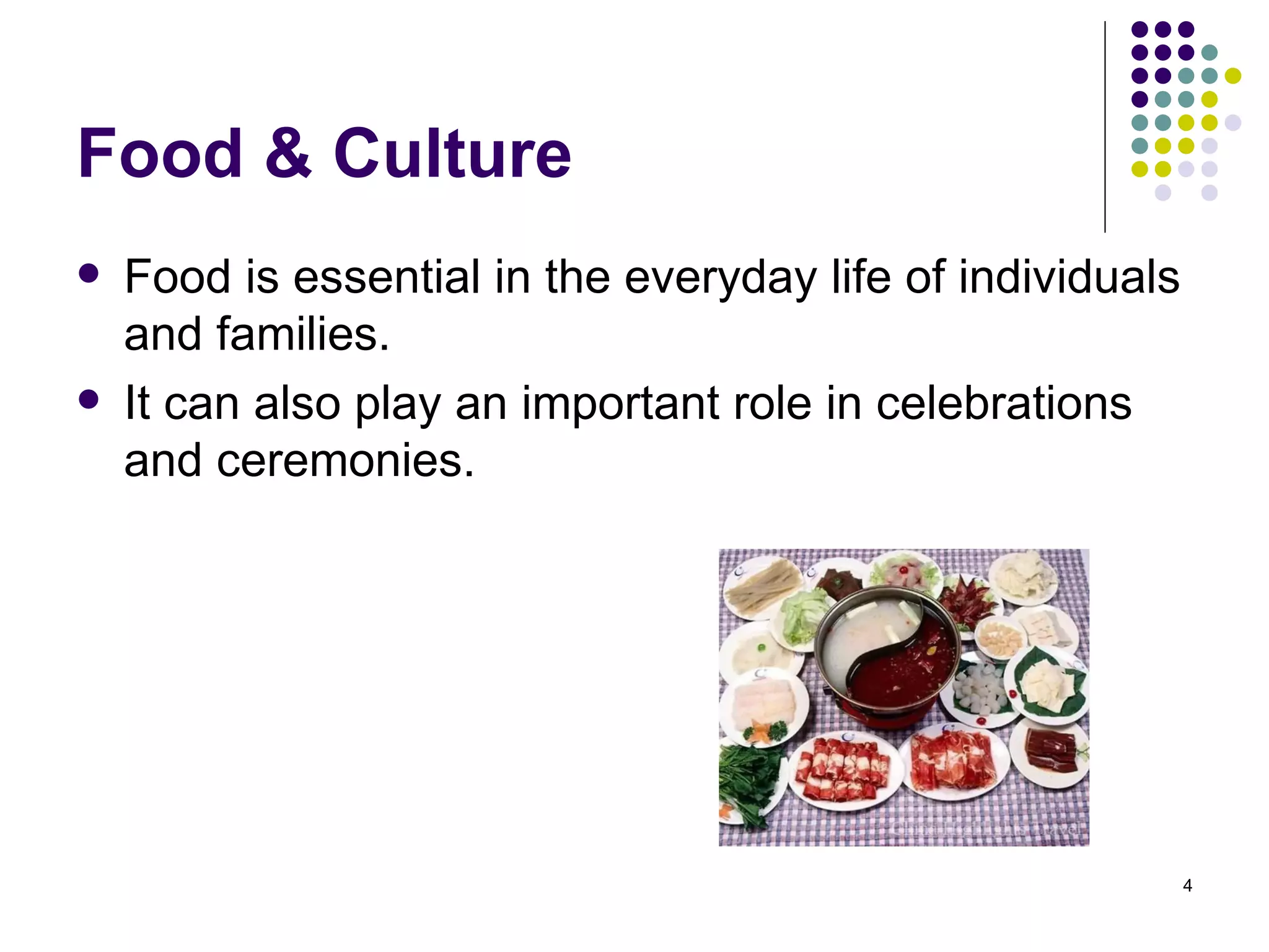 Food & Culture | PPT