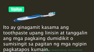 He 2 kagamitan sa paglilinis at pag aayos ng sarili | PPT