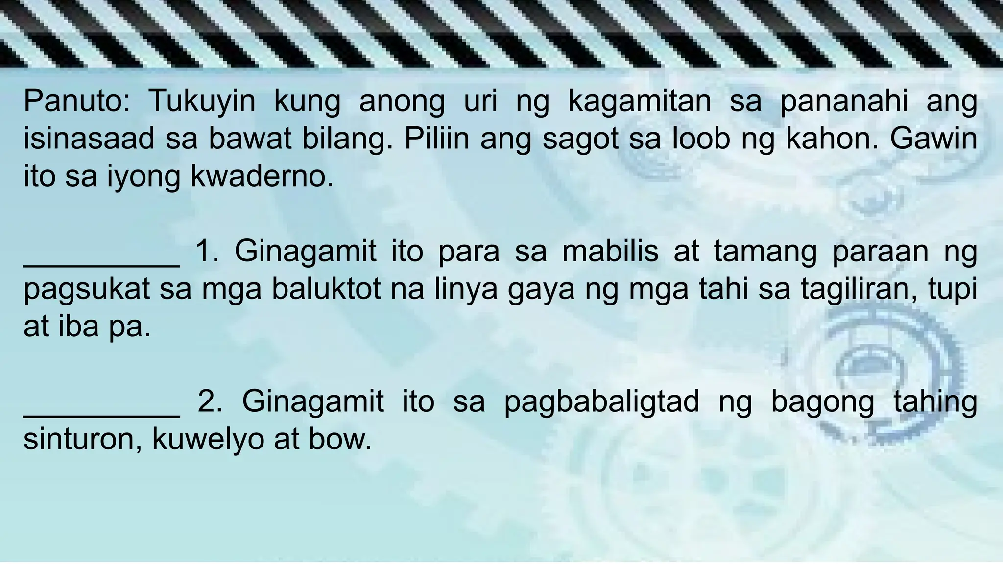 Home economic 5 Q2 WEEK 6.powerpoint presentation | PPTX