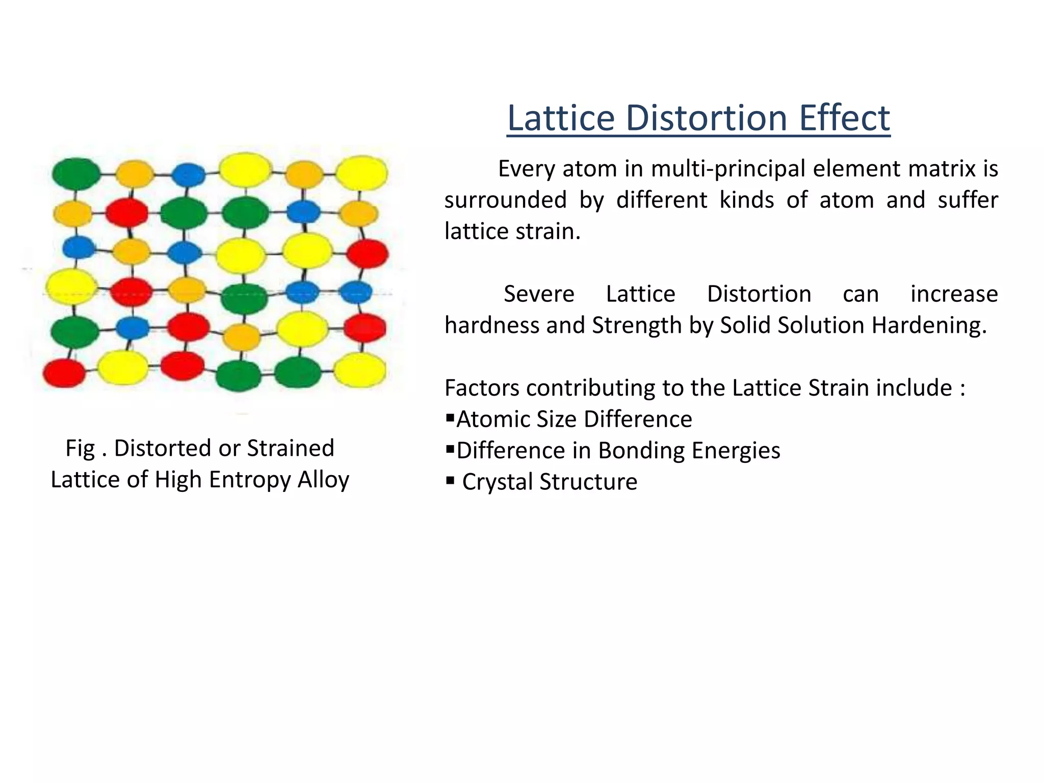 High Entropy alloys | PPTX