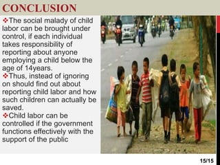 Child Labor Presentation 2015 by An Ariyan | PPT