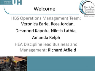 Organising business field trips for operations management students | PPT