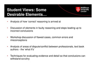 Developing critical thinking - Angus Nurse | PPT
