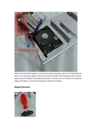 Head and platter swap pro.standard | PDF | Data Storage and Warehousing ...