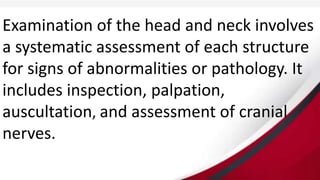 head-and-neck for nursing students (1).pptx | Ear, Nose and Throat ...