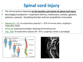 Head-and-spinal-cord-injury open and closed focal and diffuse primary ...