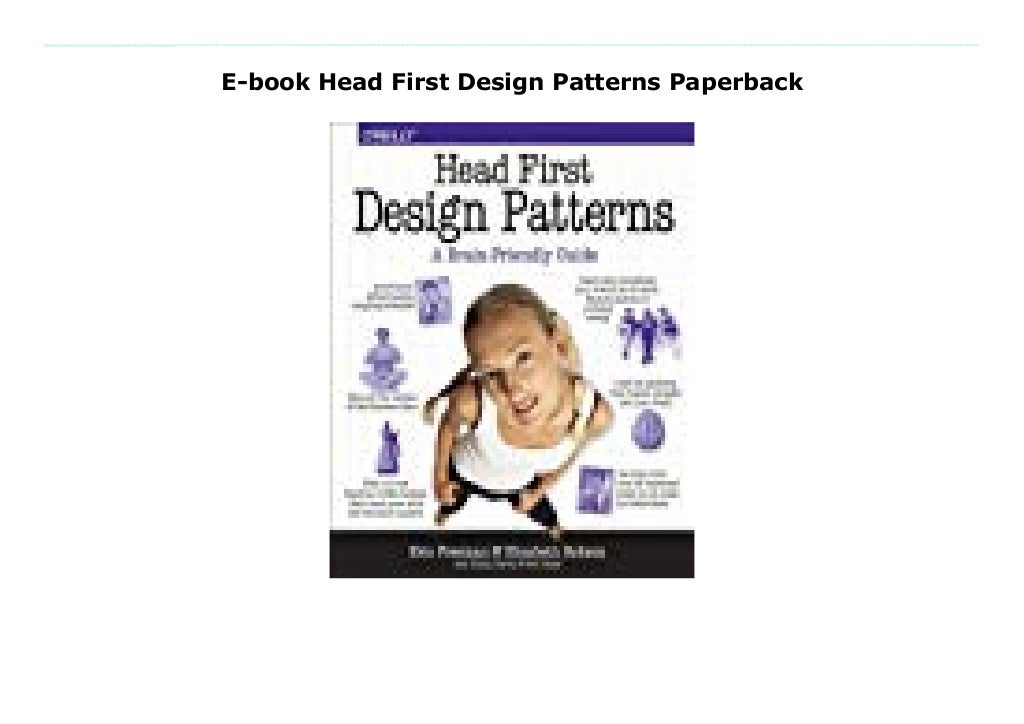 E-book Head First Design Patterns Paperback