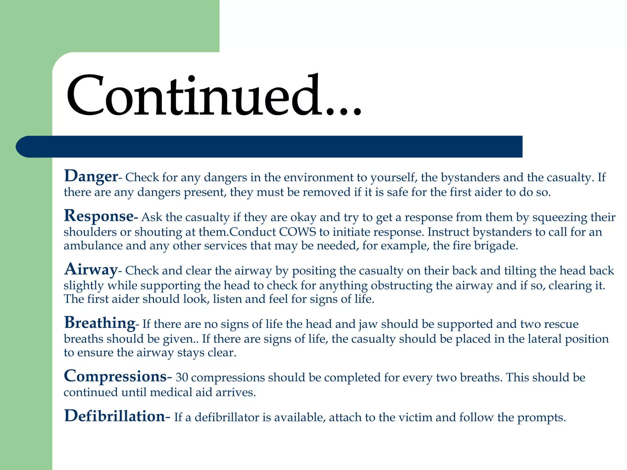 Head Injuries & Concussion | PPT