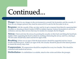 Head Injuries & Concussion | PPT