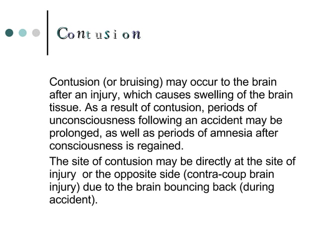 Head Injuries & Concussion | PPT