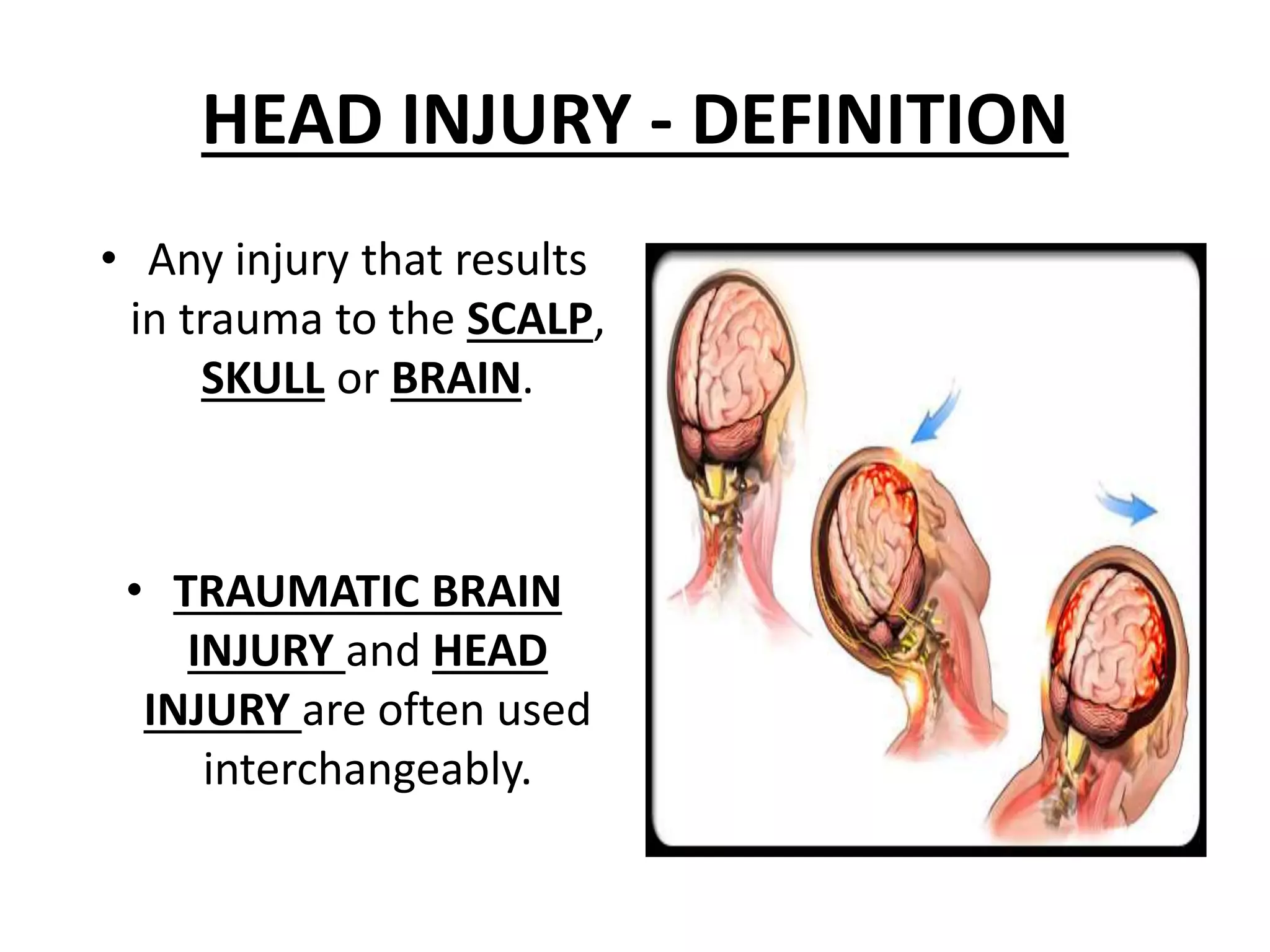 Head injuries | PPTX