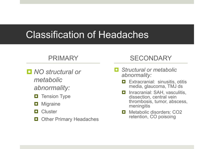 Primary headache types and management gate02.pptx