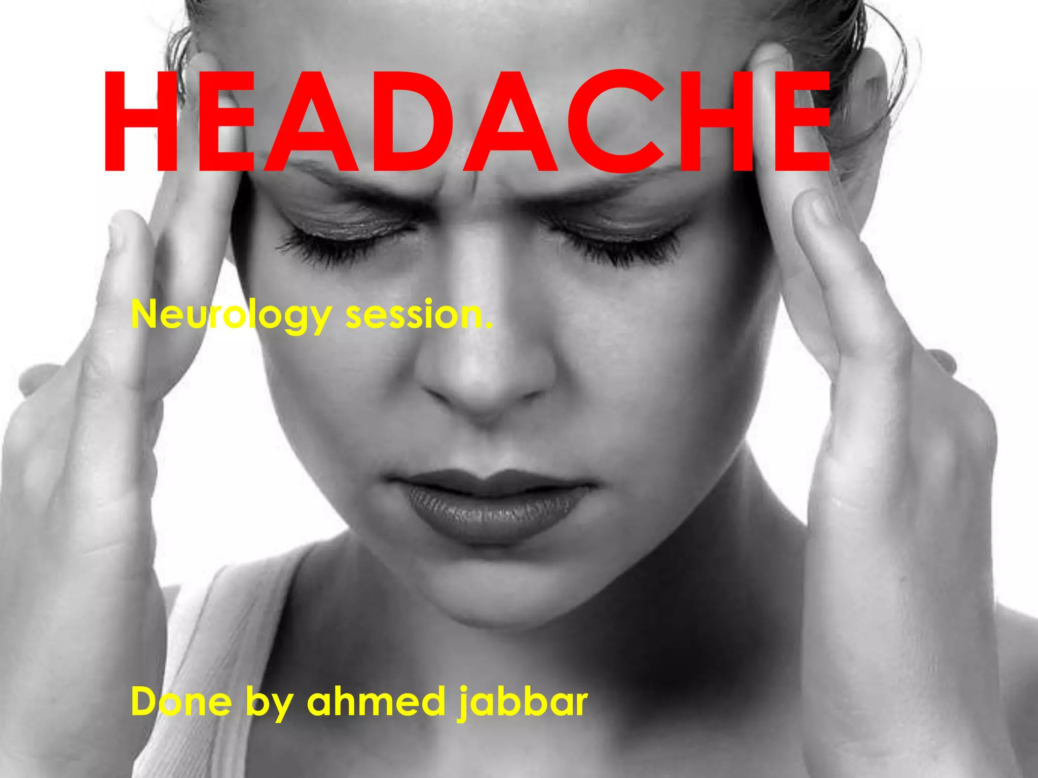 Headache | PPTX