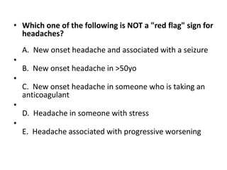 Headache | PPTX