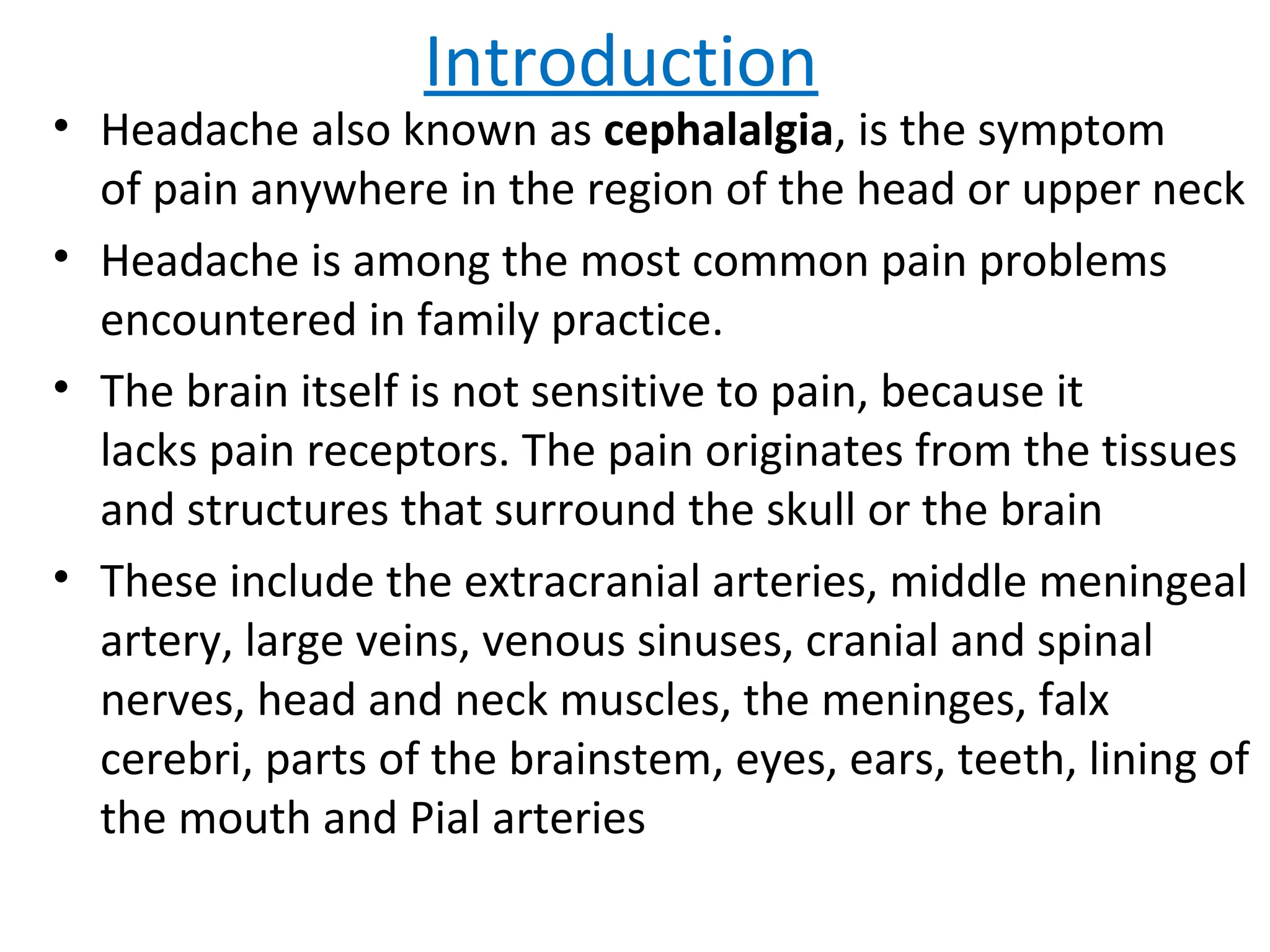 Headache | PPT