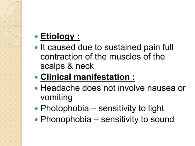 Headache | PPTX | Brain and Nervous System Disorders | Diseases and ...