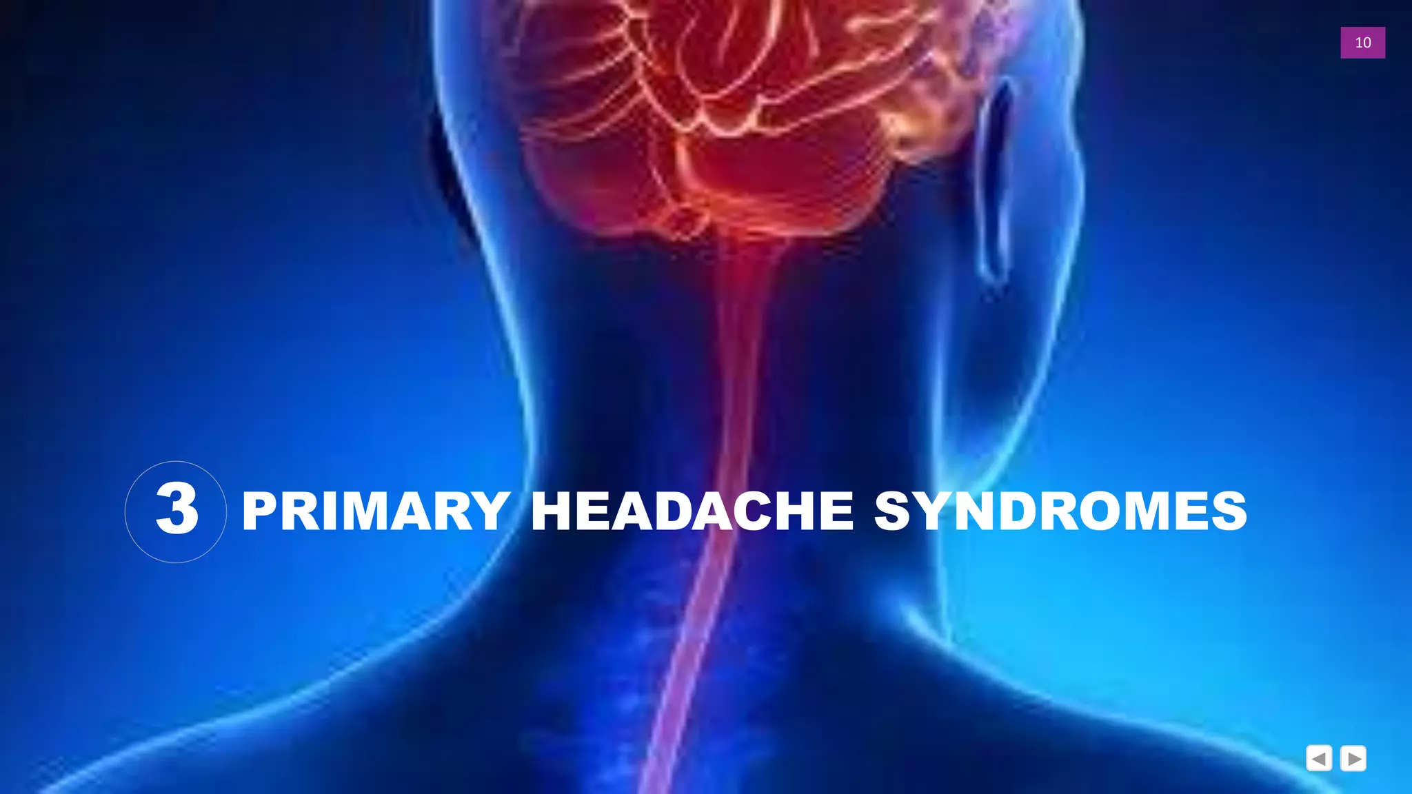 Headache types & management | PPTX