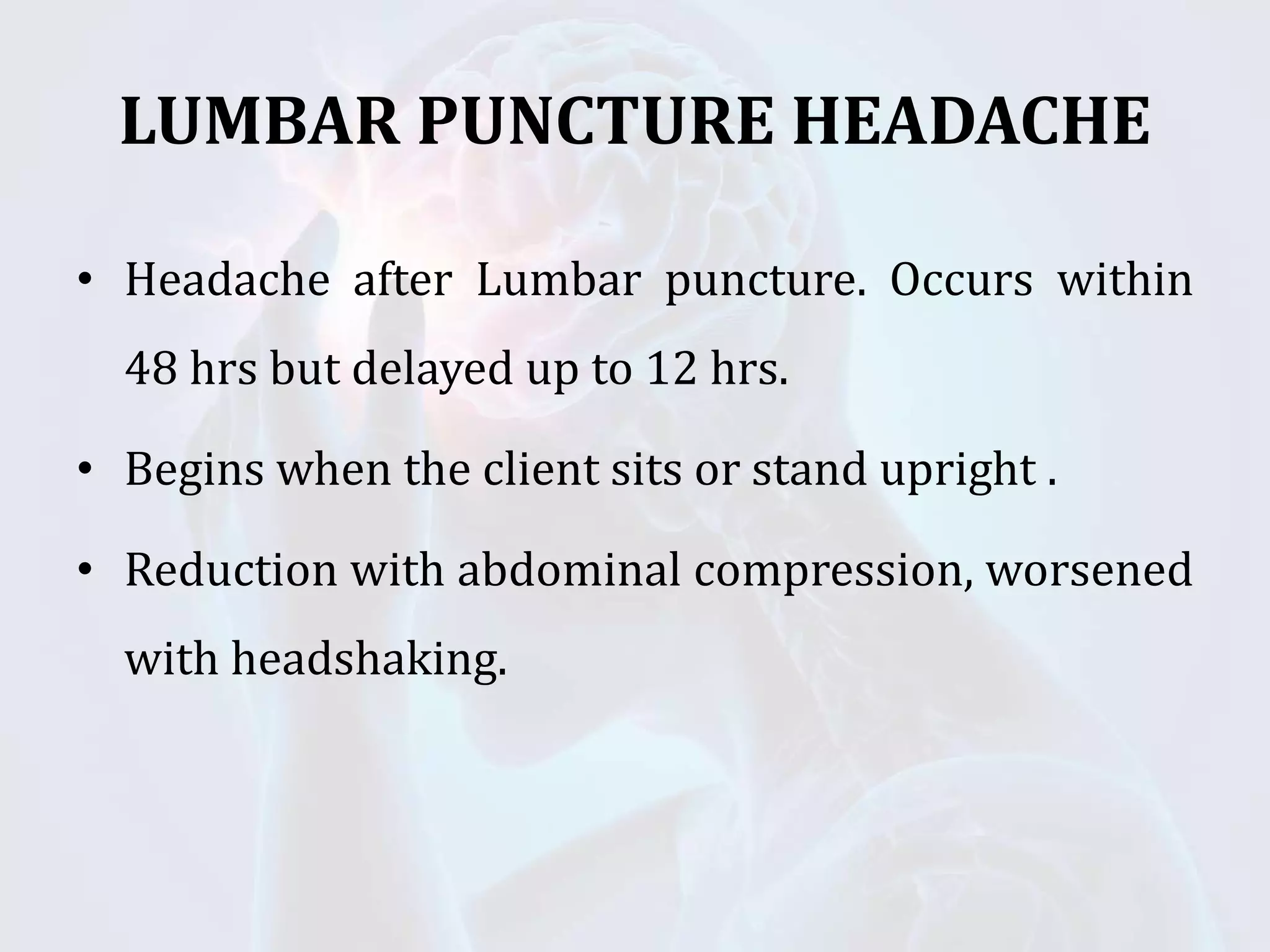 Headache | PPTX