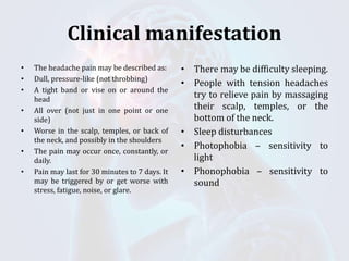 Headache | PPTX