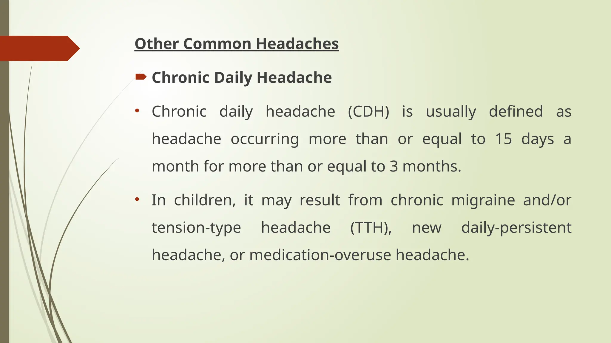 Clinical Approach to Headache pediatric Sharda University | PPTX
