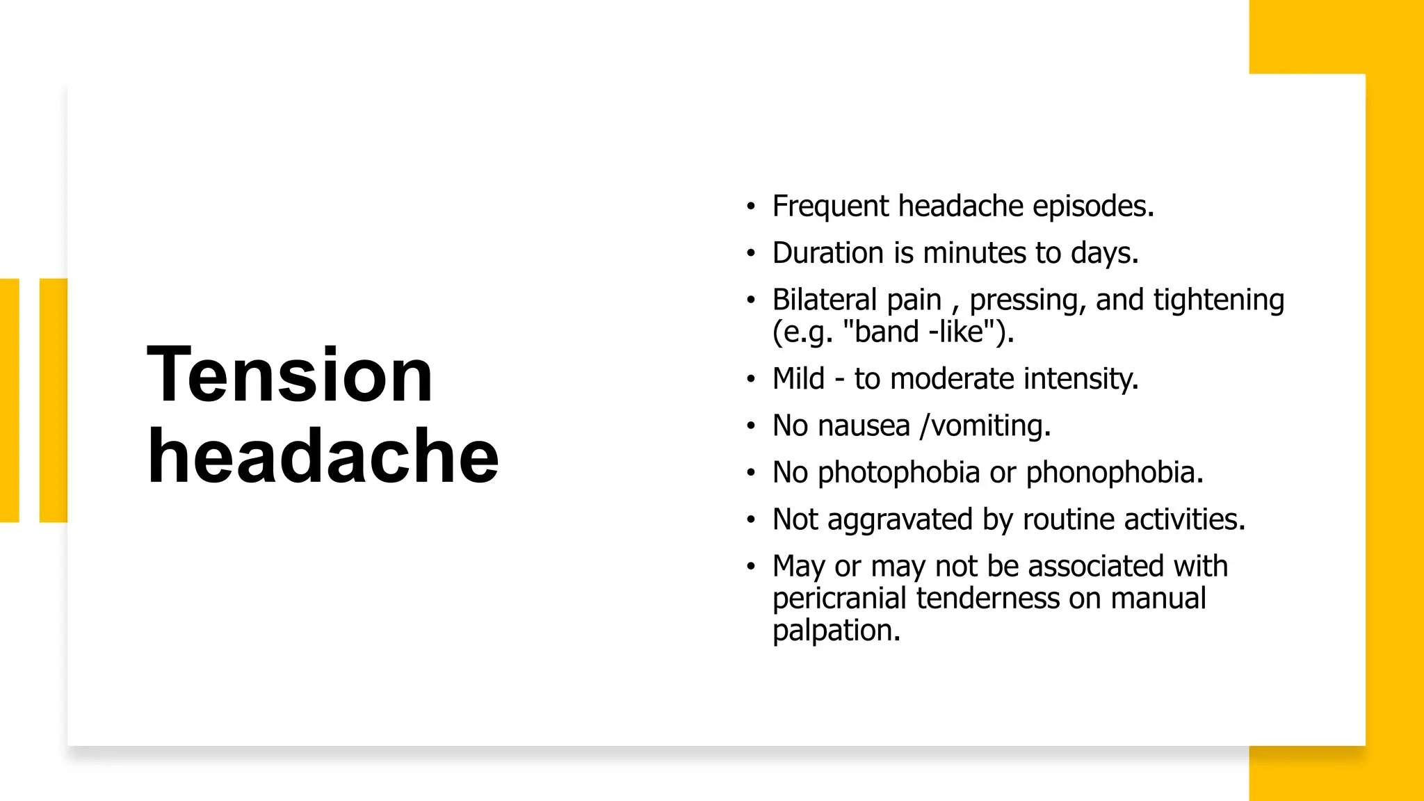Approaches to headaches primary and secondary | PDF
