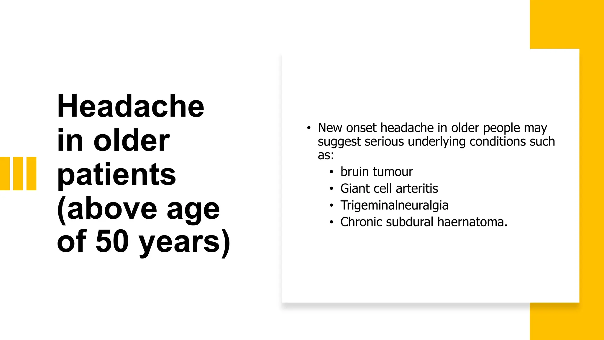 Approaches to headaches primary and secondary | PDF