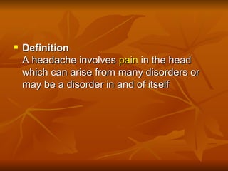 Headache2 | PPT