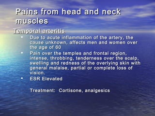Headache and facial pain | PPT