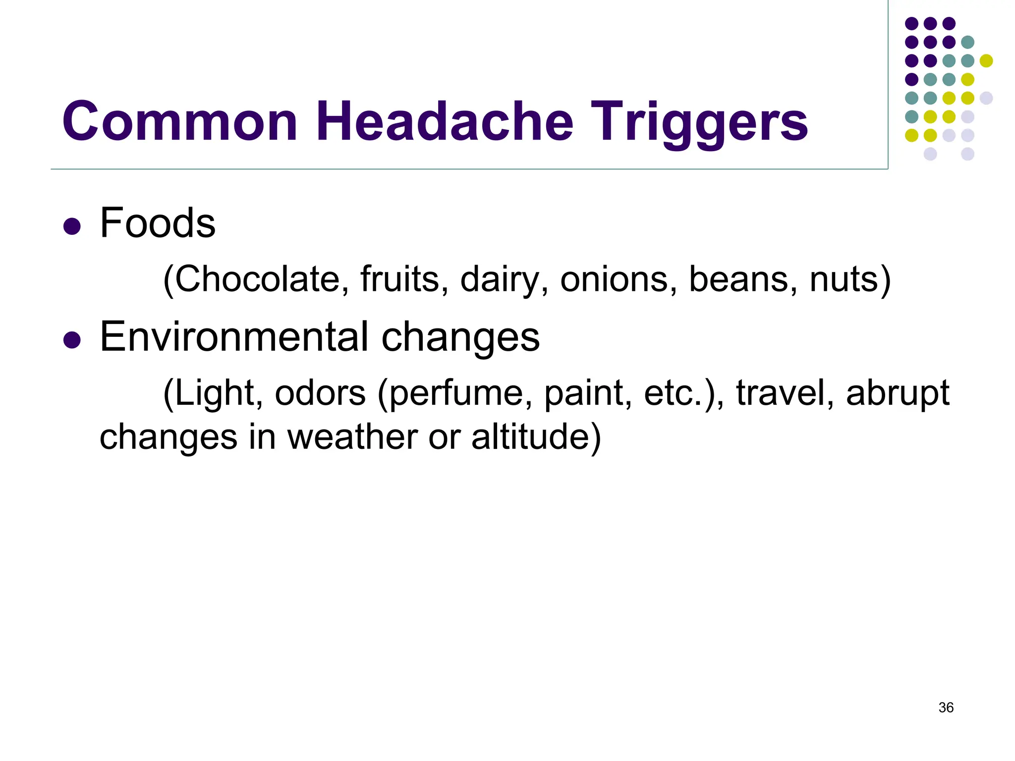 Headache medical ppt for medical College students | PPT