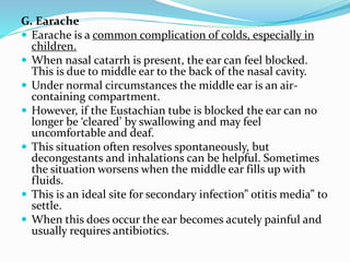 Cold and flu, its diagnosis and treatment for Pharmacist | PPTX
