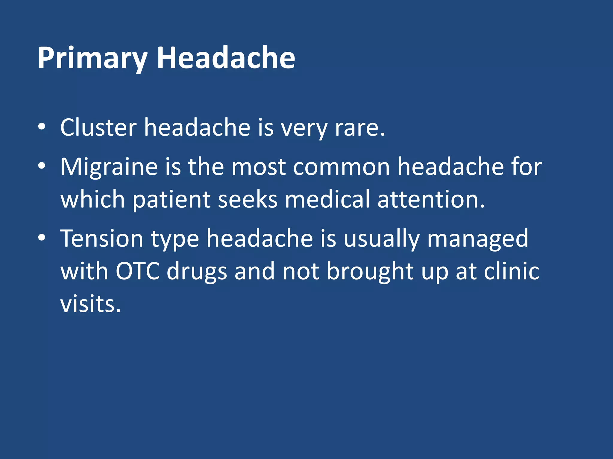 Headache | PPTX