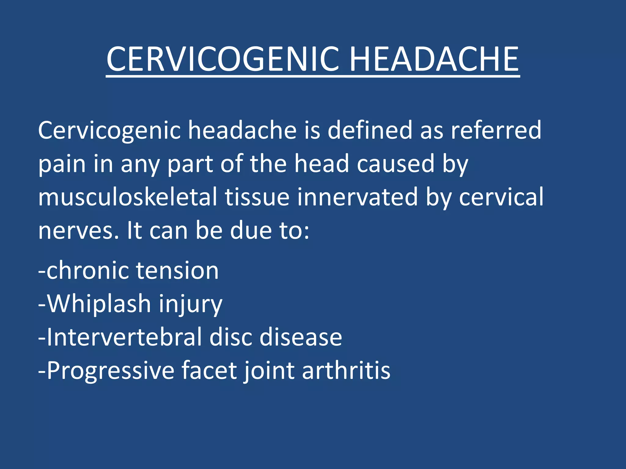 Headache | PPTX