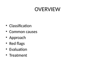 Approach to a child/adolescent with a headache | PPTX