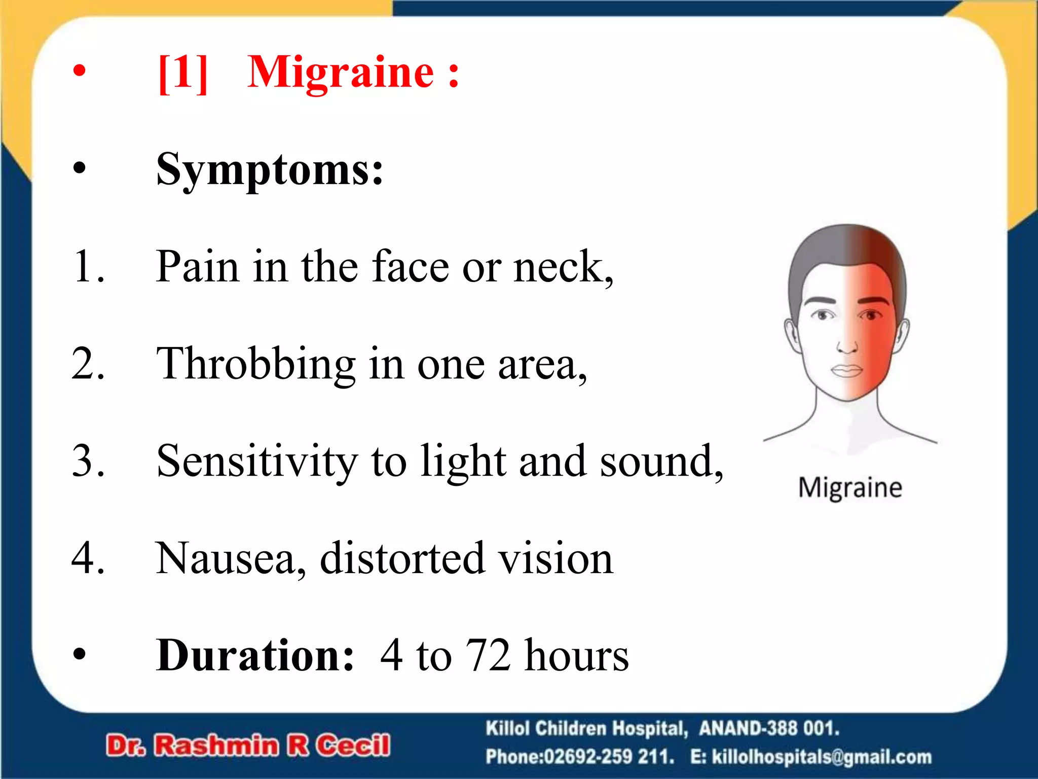 Headache in children | PPT