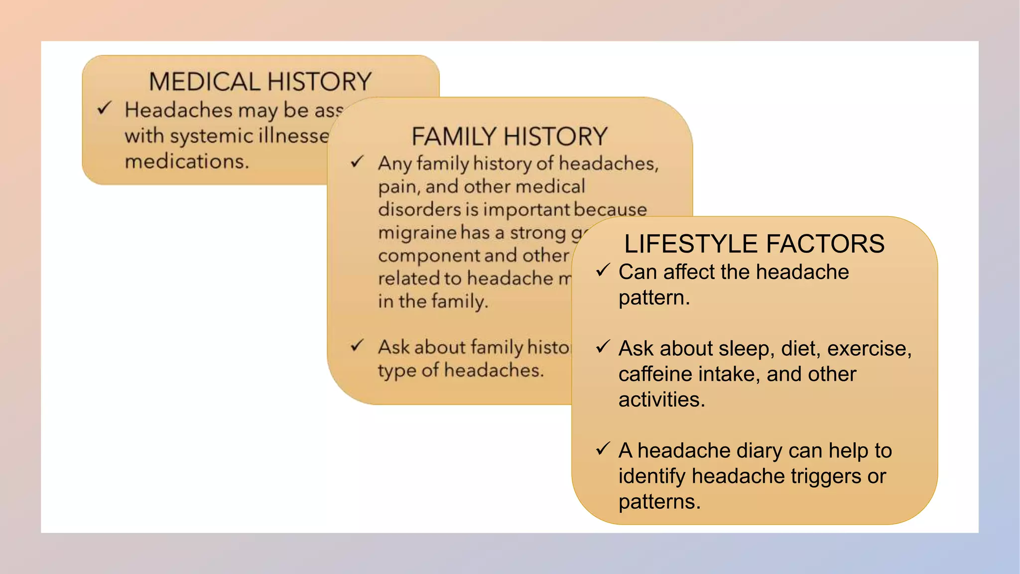 Headache in children and adolescents | PPTX