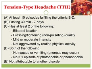 Headache in clinical practice | PPT