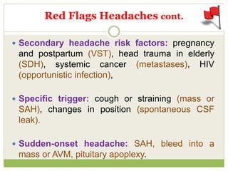 Headache in clinical practice | PPT