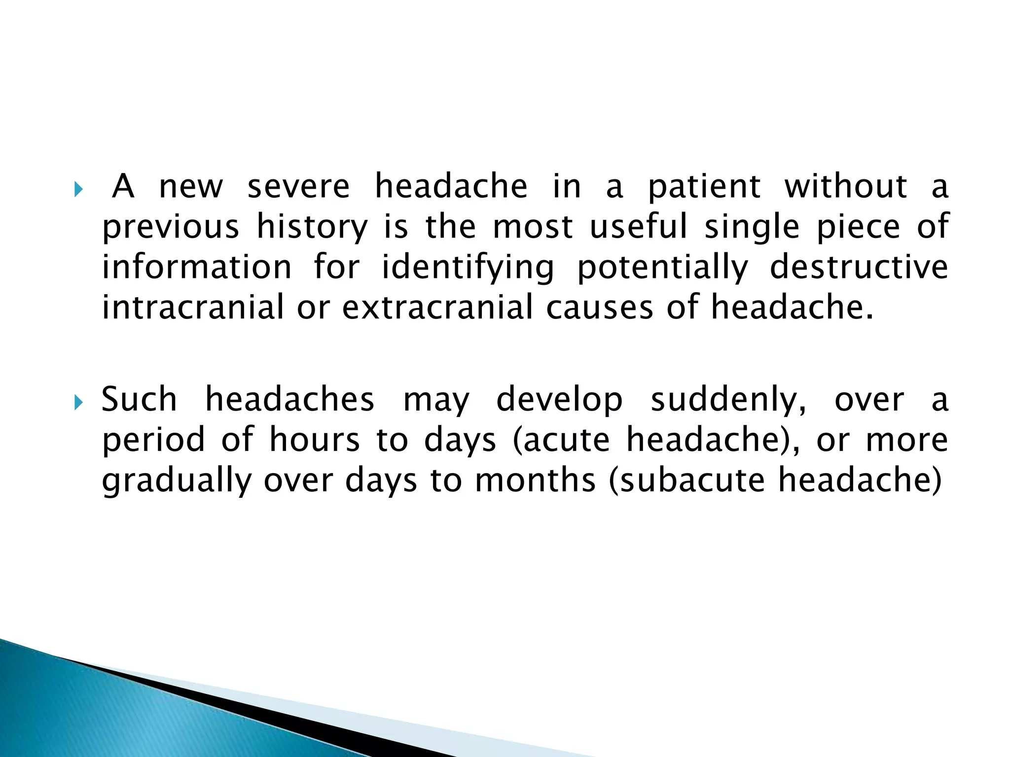 Head ache PHARMACY | PPTX
