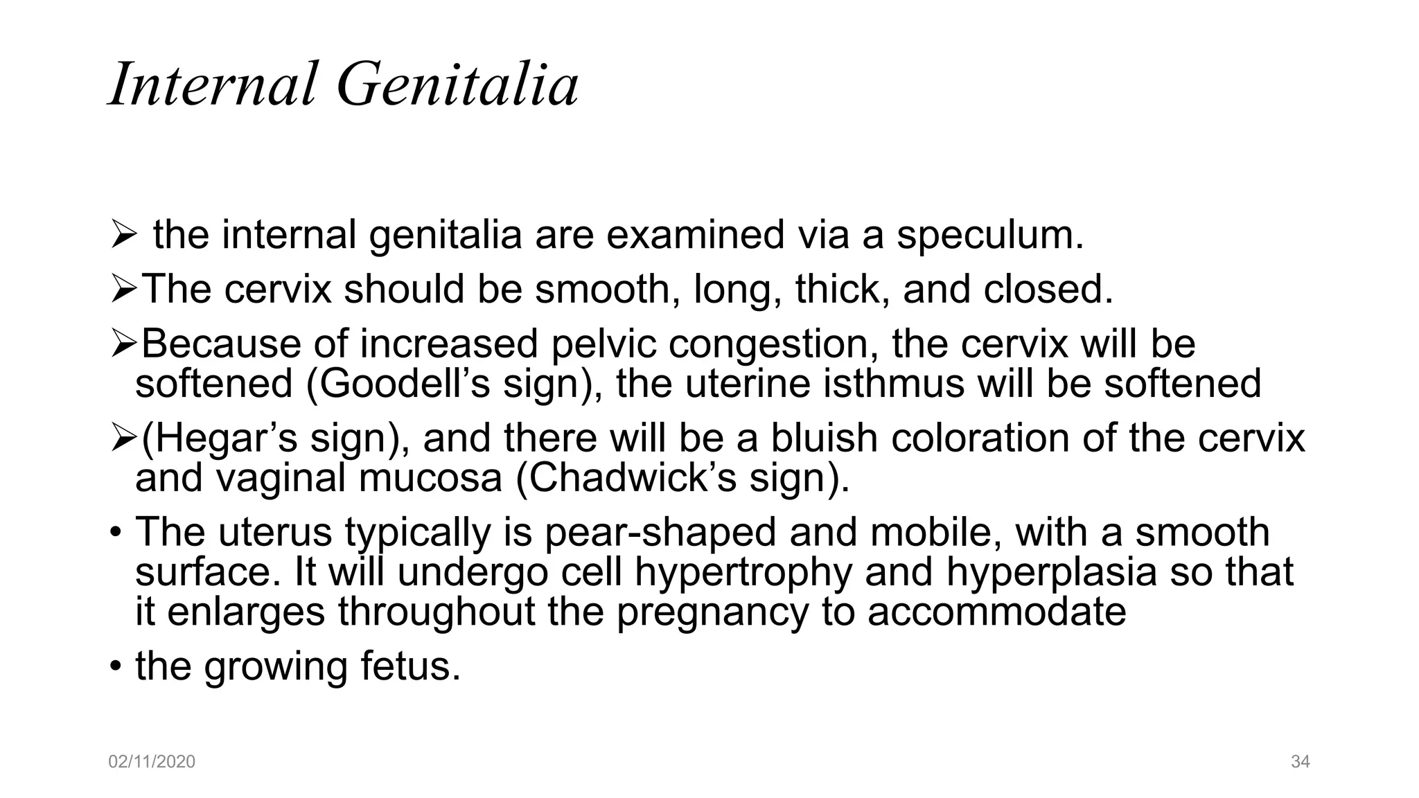 Physical Assessment for Pregnant women | PPTX