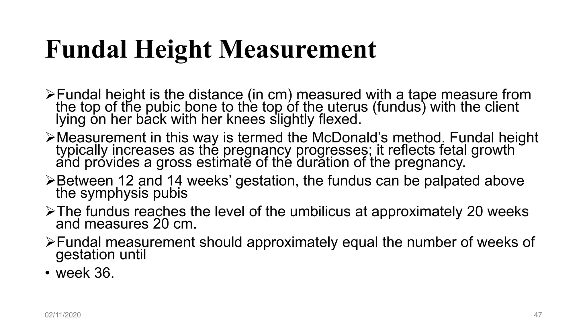 Physical Assessment for Pregnant women | PPTX